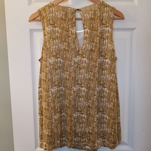 H&M | Tops | Hm Sleeveless Top With Gold Accent | Poshmark
